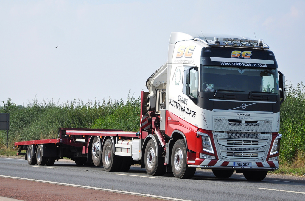 V15 SCF - VOLVO FH-540 - SC Fabrications Crane Assisted Haulage
