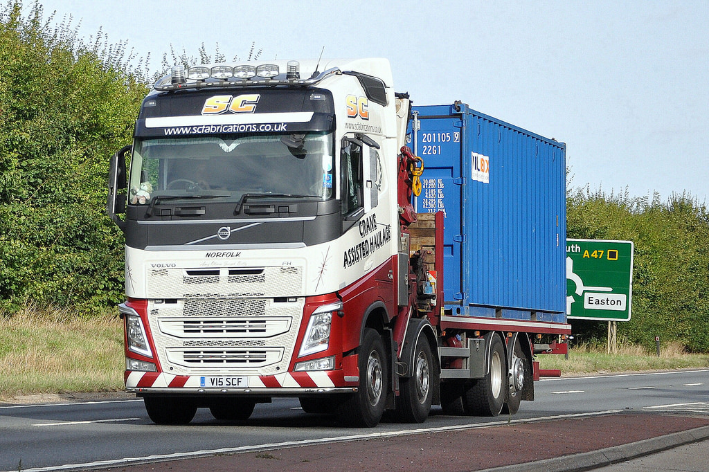 Container Transport - SC Fabrications Crane Assisted Haulage